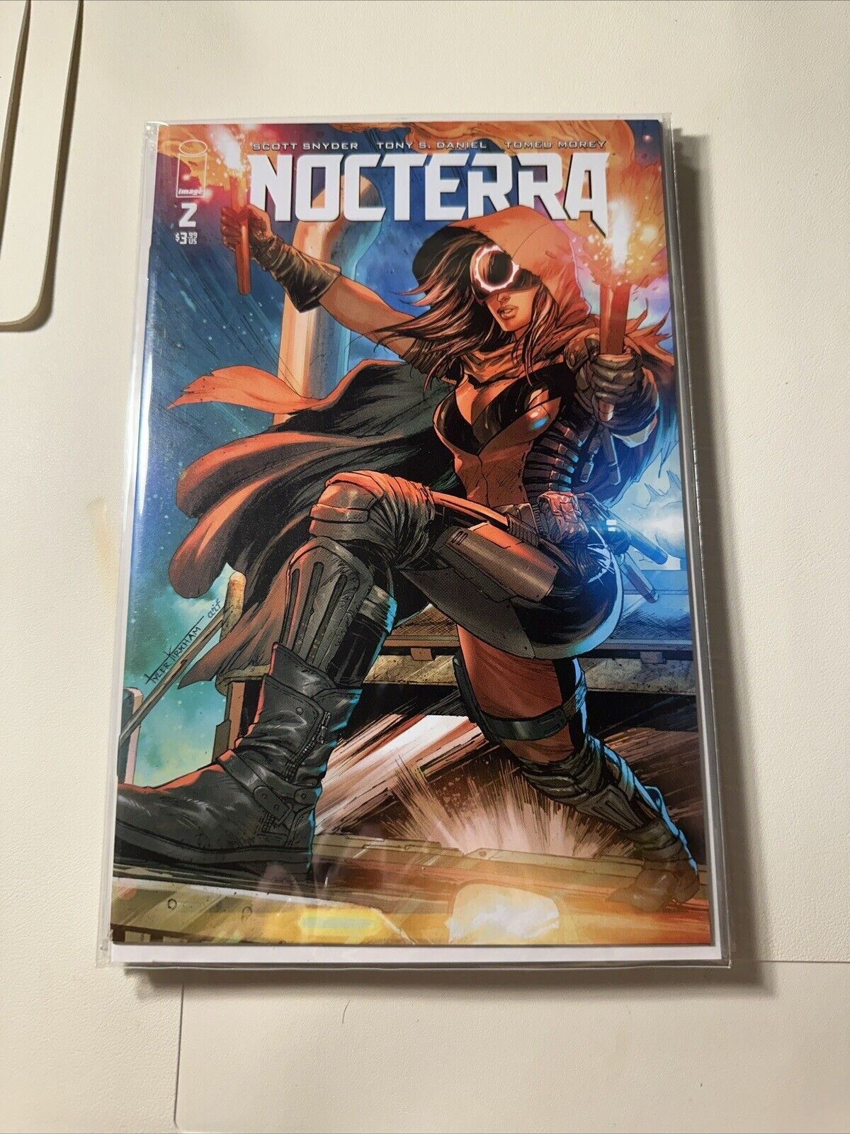 Nocterra #2 ZA Thank YOU Overship Variant by Tyler Kirkman Scott Snyder ...
