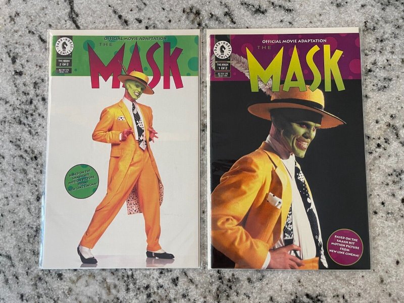 The Mask Official Movie Adaptation Dark Horse Comics LTD Series # 1 2 ...