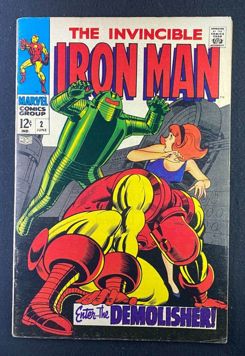 Iron Man (1968) #2 FN+ (6.5) Johnny Craig 1st Janice Cord Archie ...