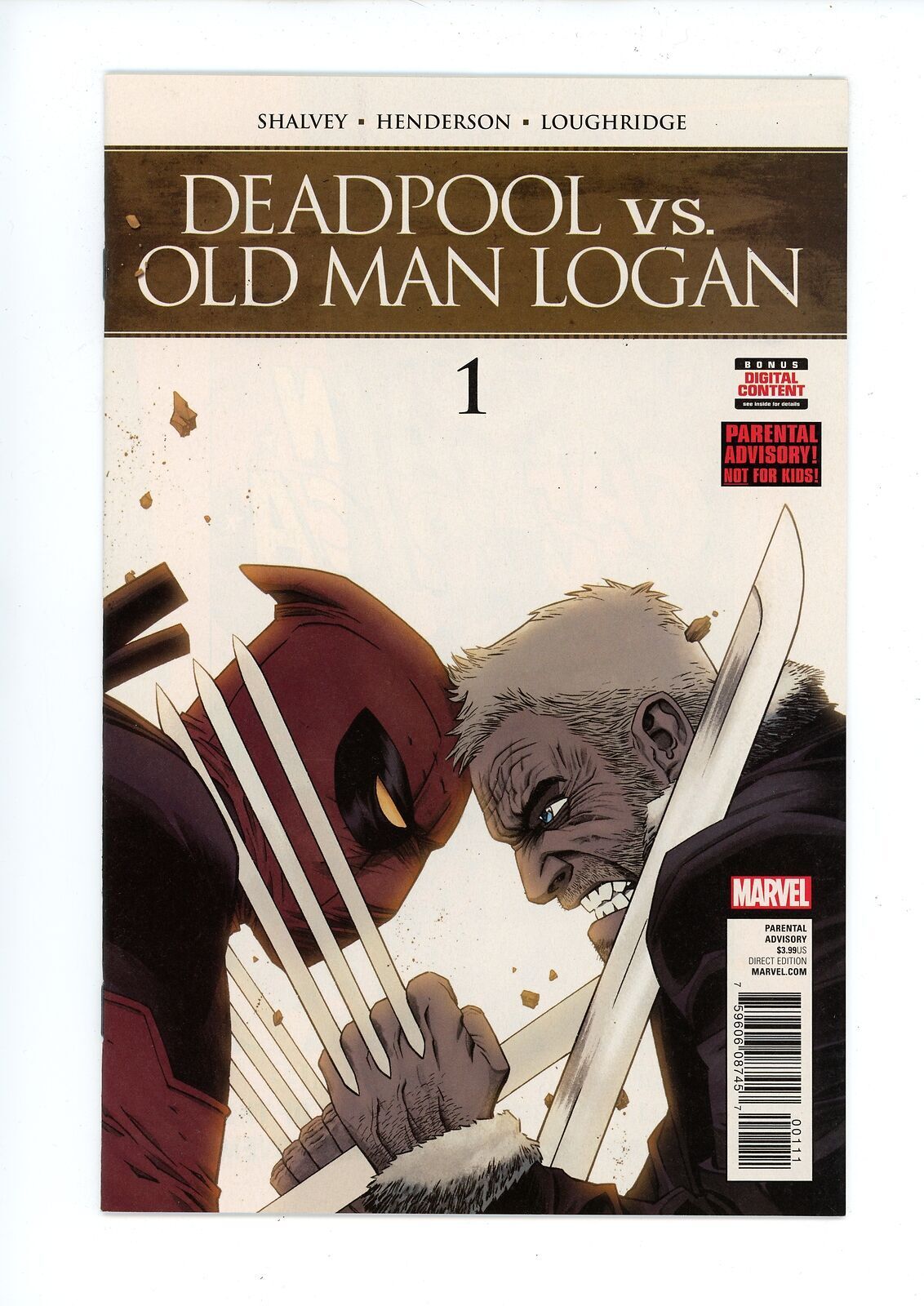 Deadpool VS OLD MAN Logan #1 Marvel Comics (2017) | Comic Books ...