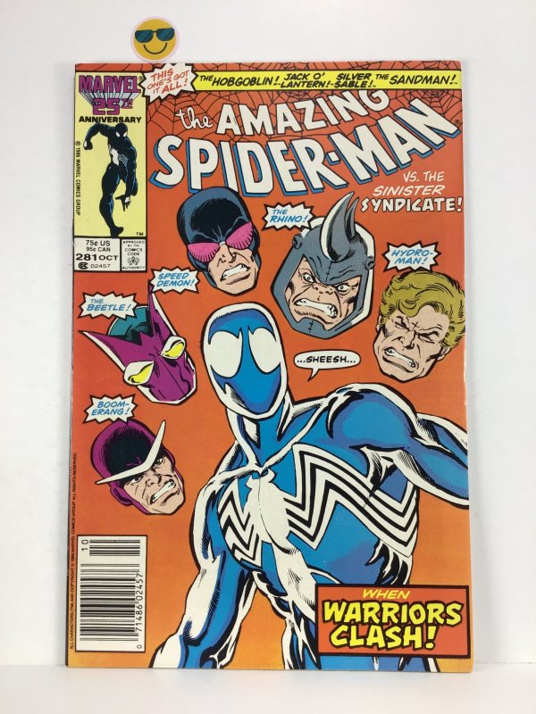 The Amazing Spider-Man #281 (1986) Sinister syndicate | Comic Books ...