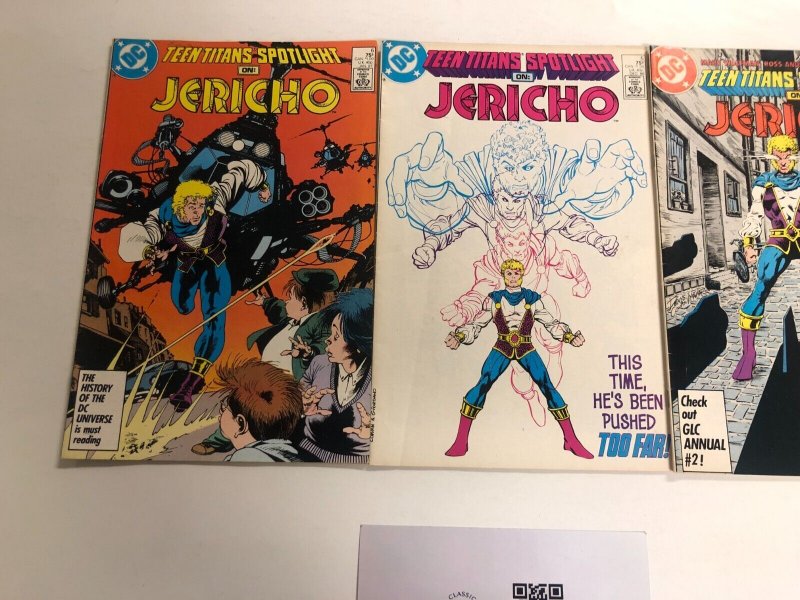 3 Teen Titans Spotlight Jericho DC Comics Books #4 5 6 Wolfman 67 JW4 ...