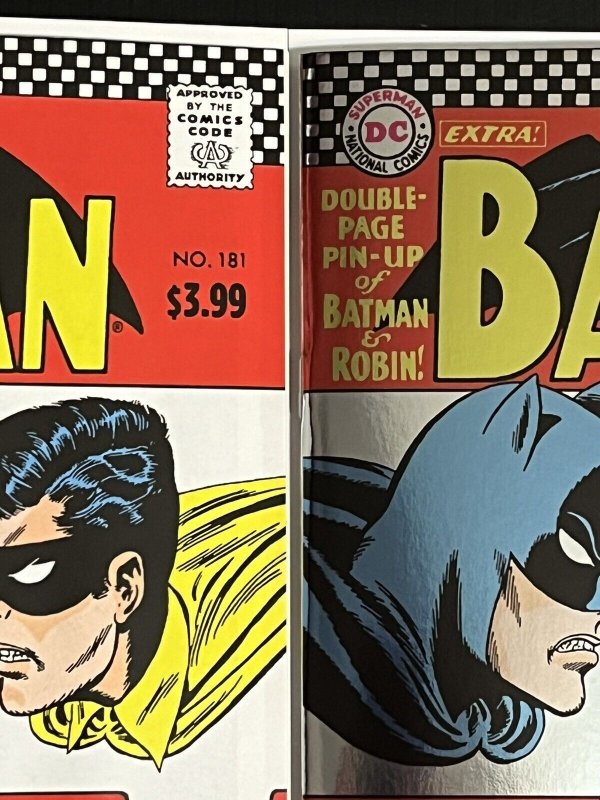Batman #181 Facsimile CVR a + Foil + Blank SET 2023 1st Poison IVY ...