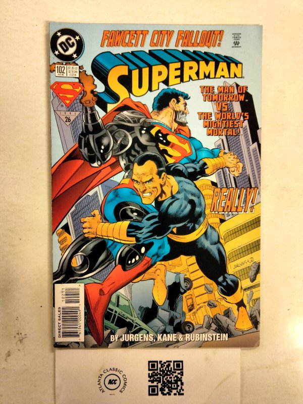 Superman regualr #102 NM DC Comic Book Batman Wonder Woman Green ...