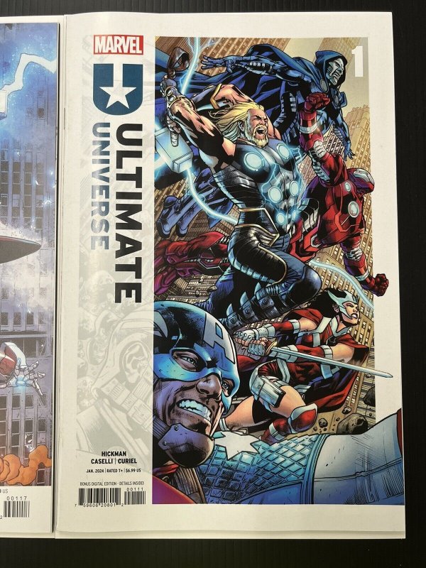 Ultimate Universe #1 2023 CVR a + 1:25 Leinil YU VAR SET In-Hand ...