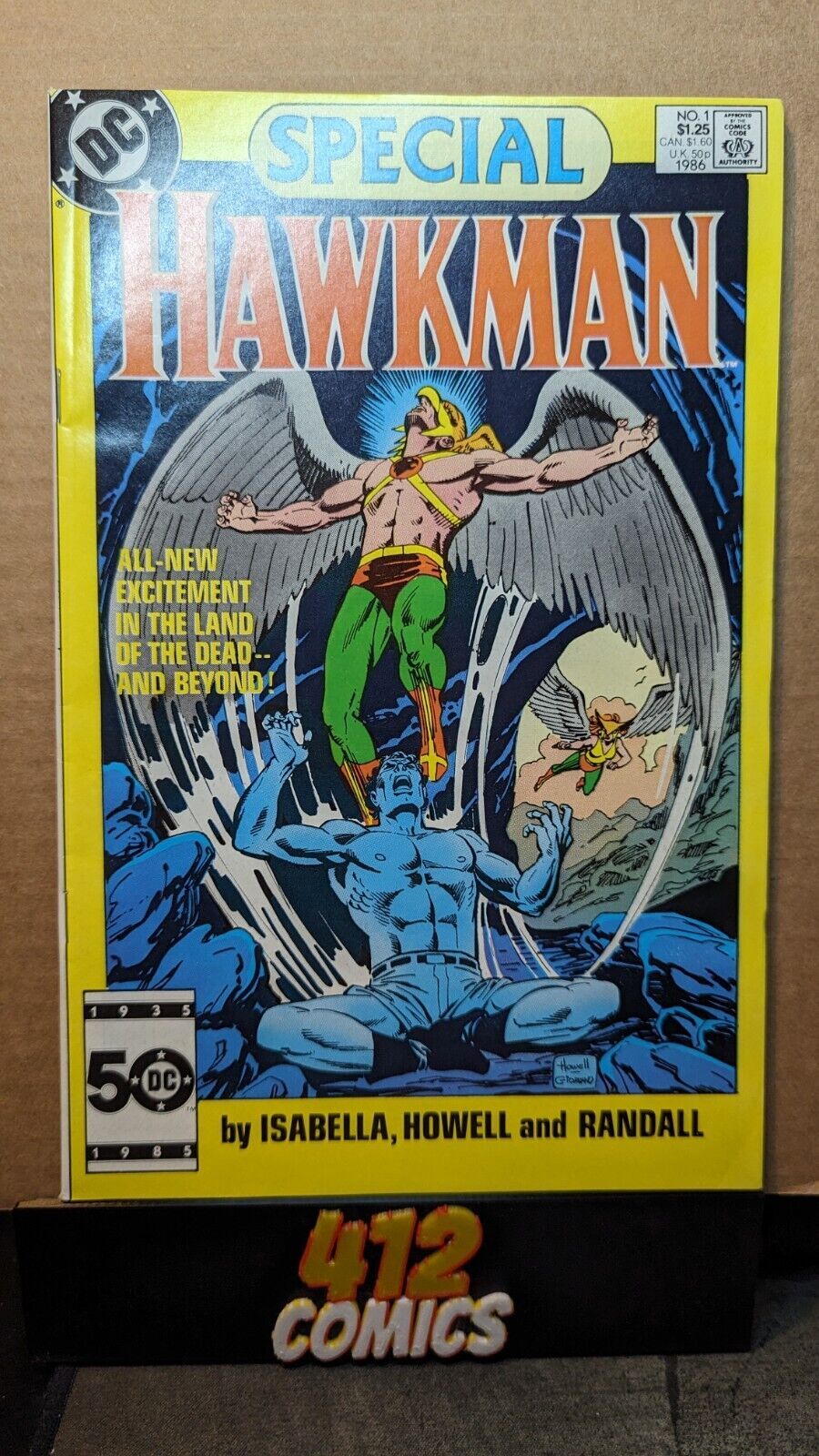 Hawkman Special #1 (1986) DC Comics-Combine Ship | Comic Books - Copper ...