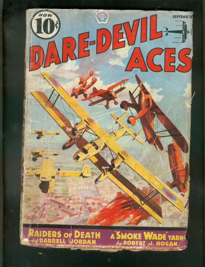 Dare-Devil Aces--September 1937--Pulp Magazine--Popular--FR | Comic ...