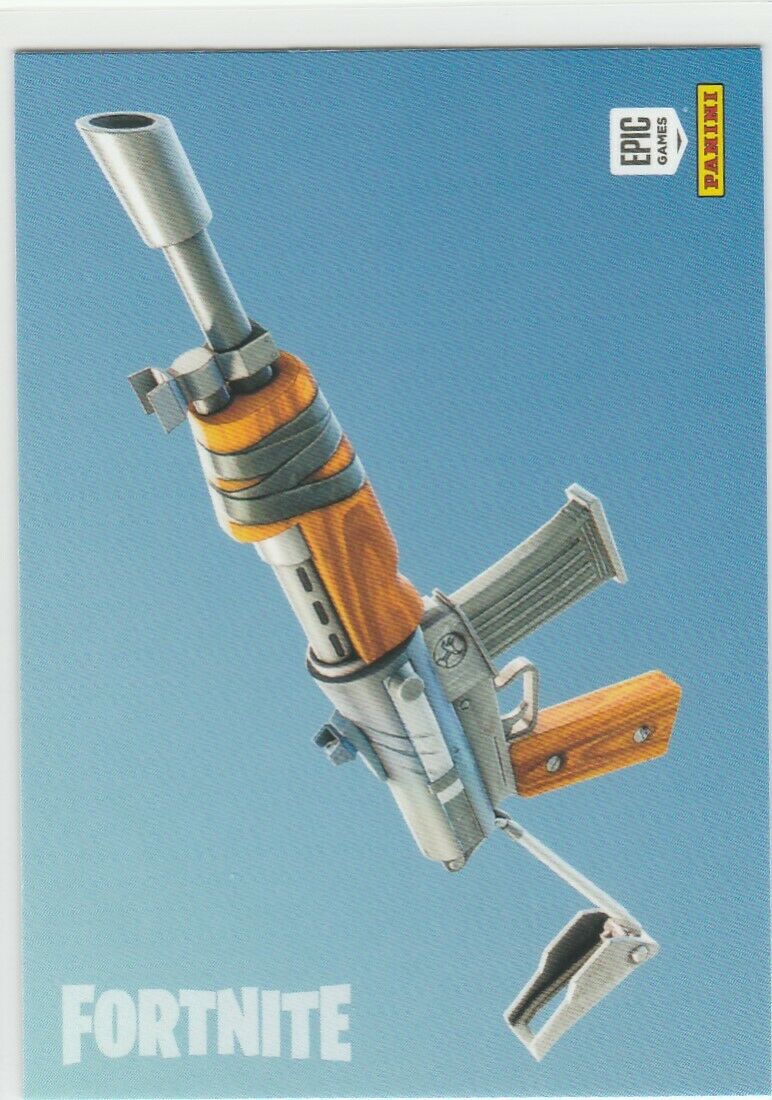 Fortnite Burst Assault Rifle 101 Uncommon Weapon Panini 2019 trading ...