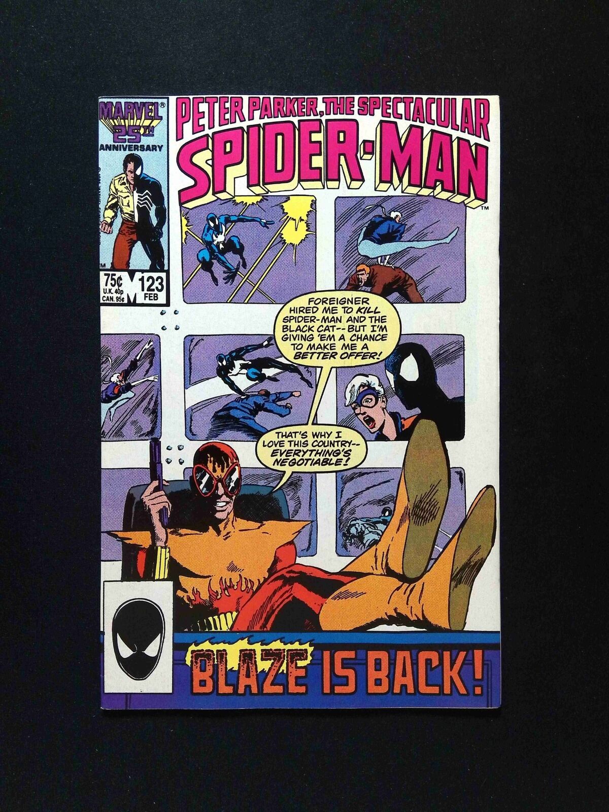 Spectacular Spider-Man #123 Marvel Comics 1987 VF+ | Comic Books ...
