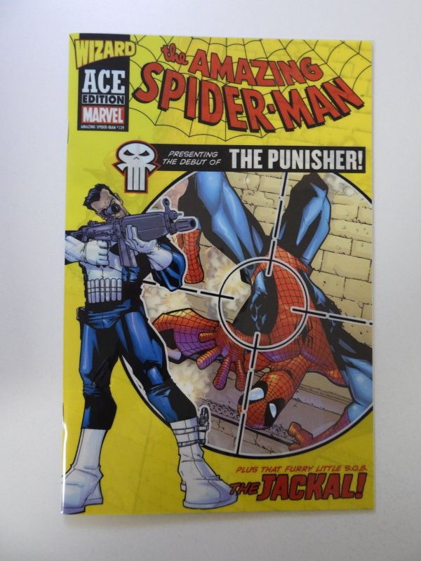 Amazing Spider-Man #129 1st Punisher Wizard Ace Edition NM- condition ...
