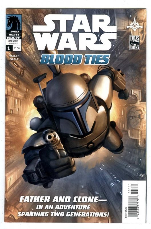 Star Wars Blood Ties #1-4 Comic Lot Dark Horse 2010 COMPLETE SET Boba ...