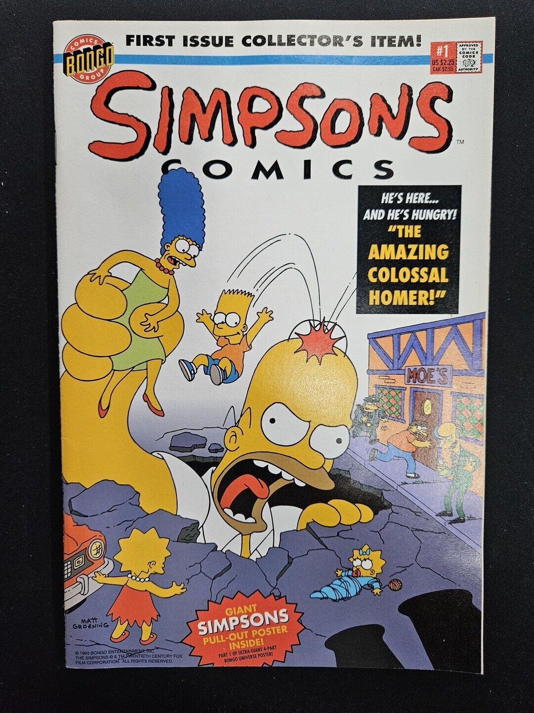 Simpsons Comics #1 NM 1993 Bongo Comics C169A | International - Comic ...