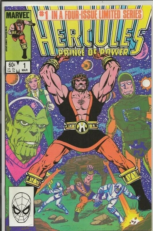 Hercules Prince of Power #1 ORIGINAL Vintage 1984 Marvel Comics | Comic ...