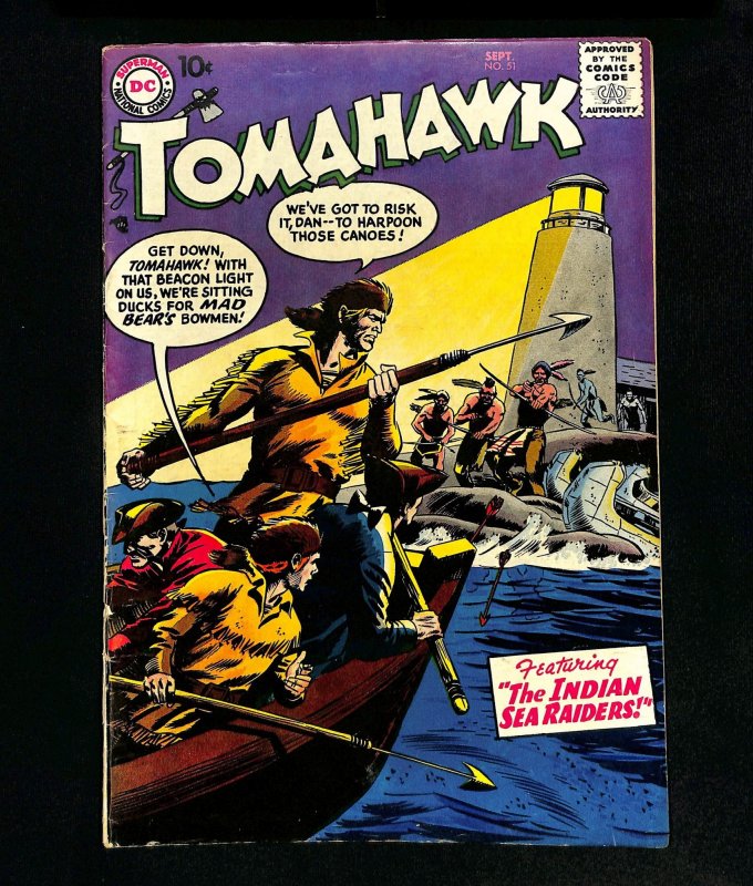 Tomahawk #51 | Comic Books - Silver Age, DC Comics, Tomahawk, Westerns / HipComic