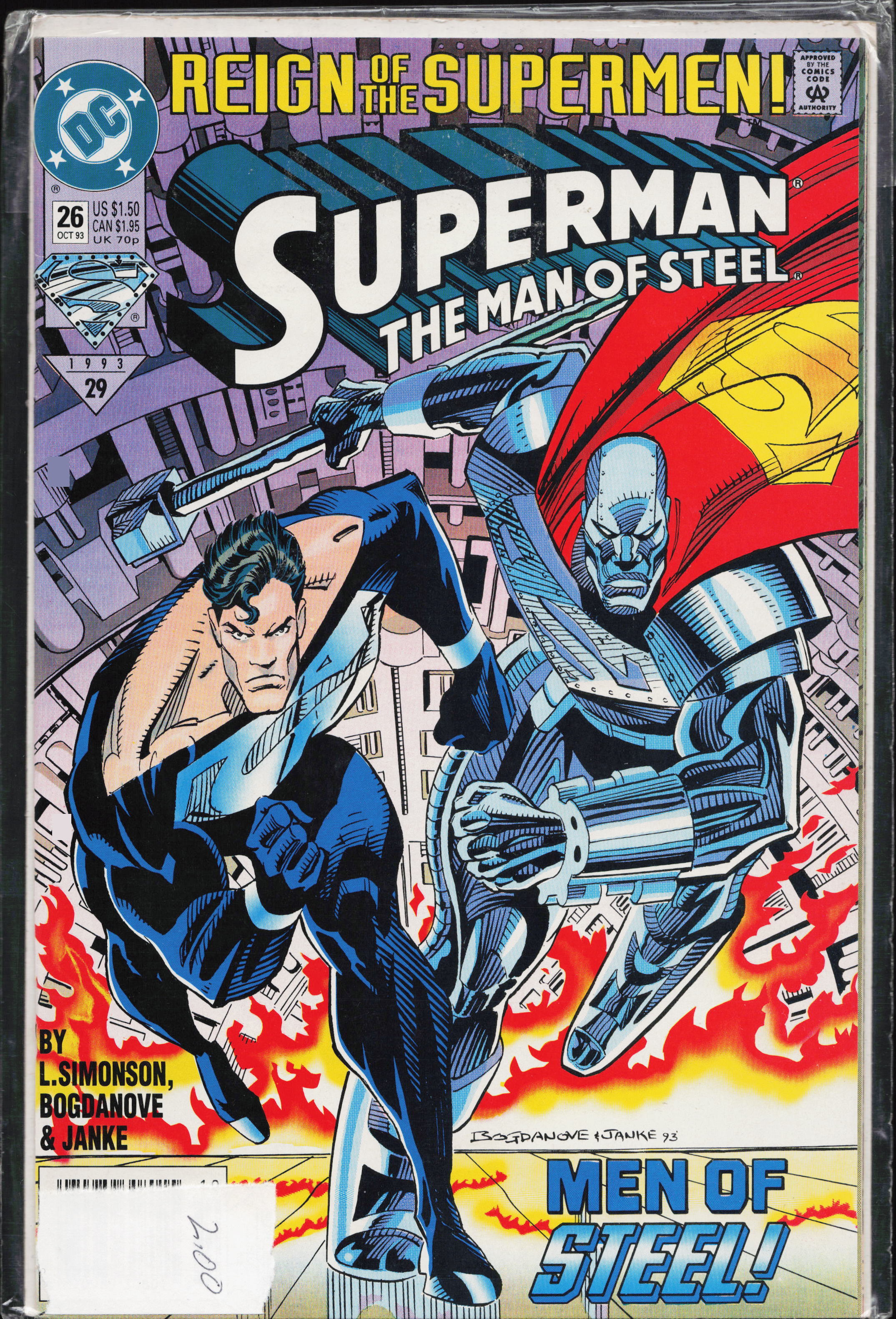 Superman: The Man of Steel #26 (1993) Superman | Comic Books - Modern ...