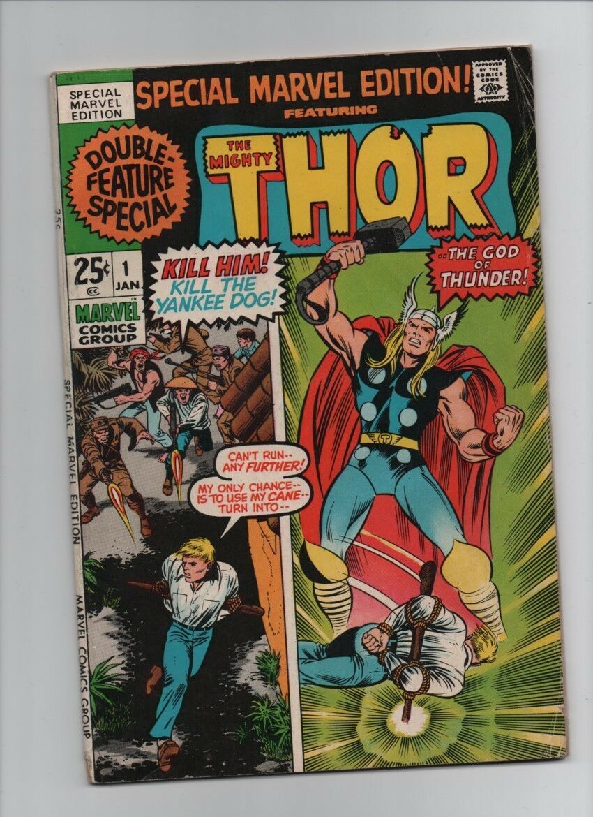 Special Marvel Edition #1 - Thor The God Of Thunder! - 1971 (Grade 6.0 ...