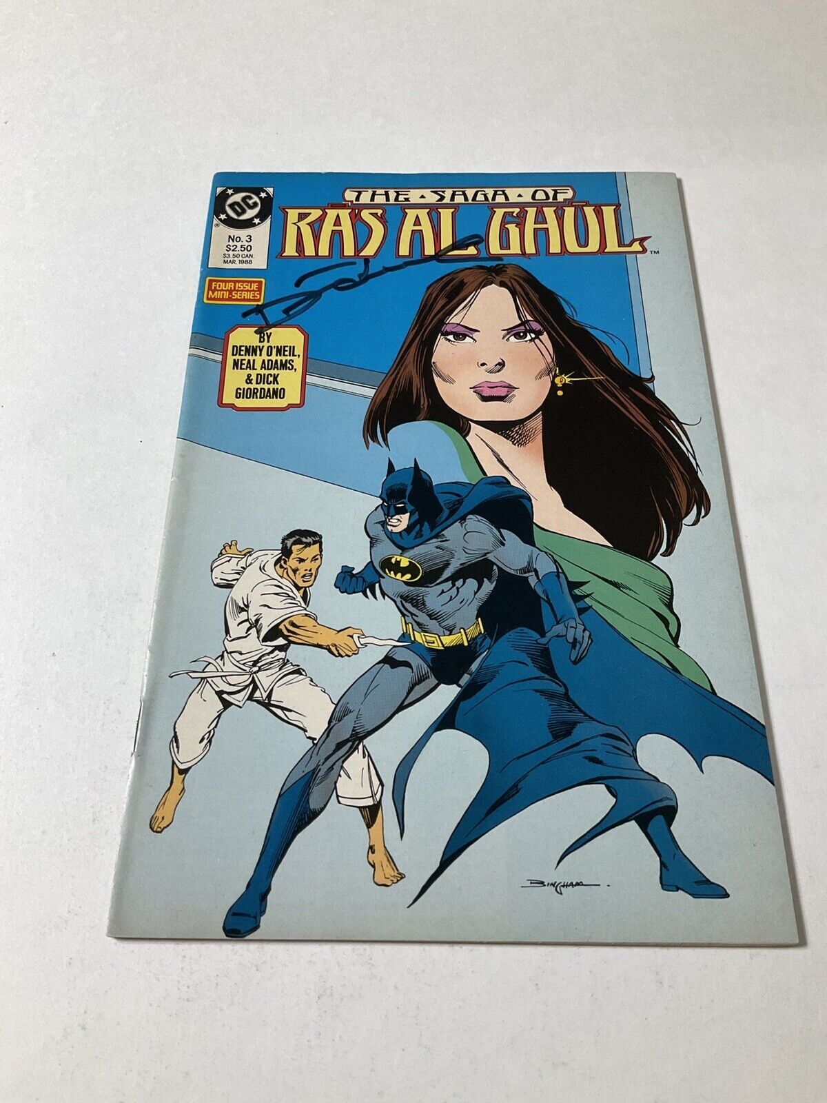 The Saga of Ra’s Al Ghul 3 Nm- Near Mint- Signed Denny O’Neil DC Comics ...