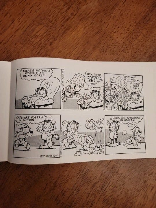 Garfield Rounds Out Comic Book Collection Vintage First Edition 1988 ...