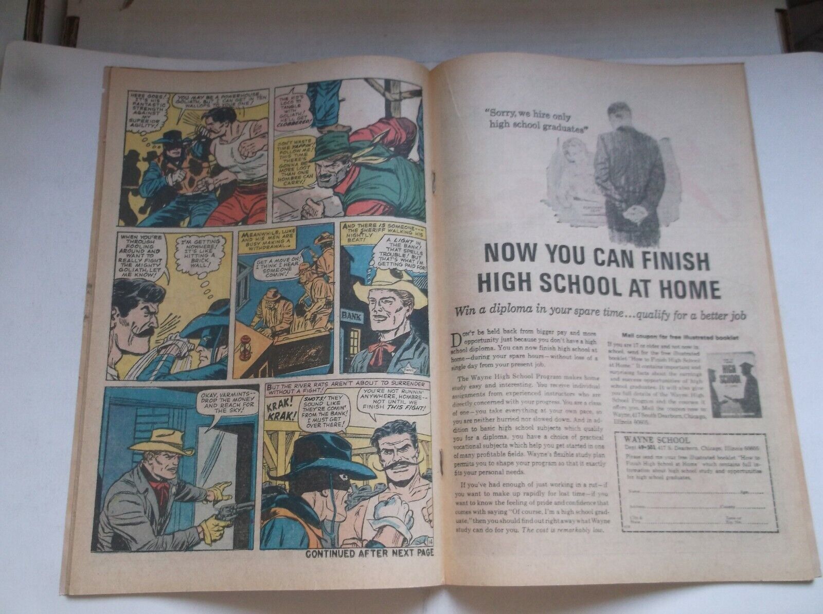 Marvel: Two-Gun KID #79, "The River Rats", Featuring: JOE Goliath, 1966 ...