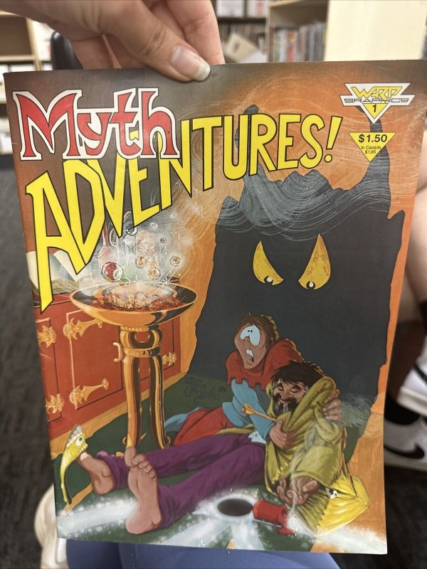 Warp Graphics - Myth Adventures Magazine - Issue #1 -1985 A8 | Comic ...