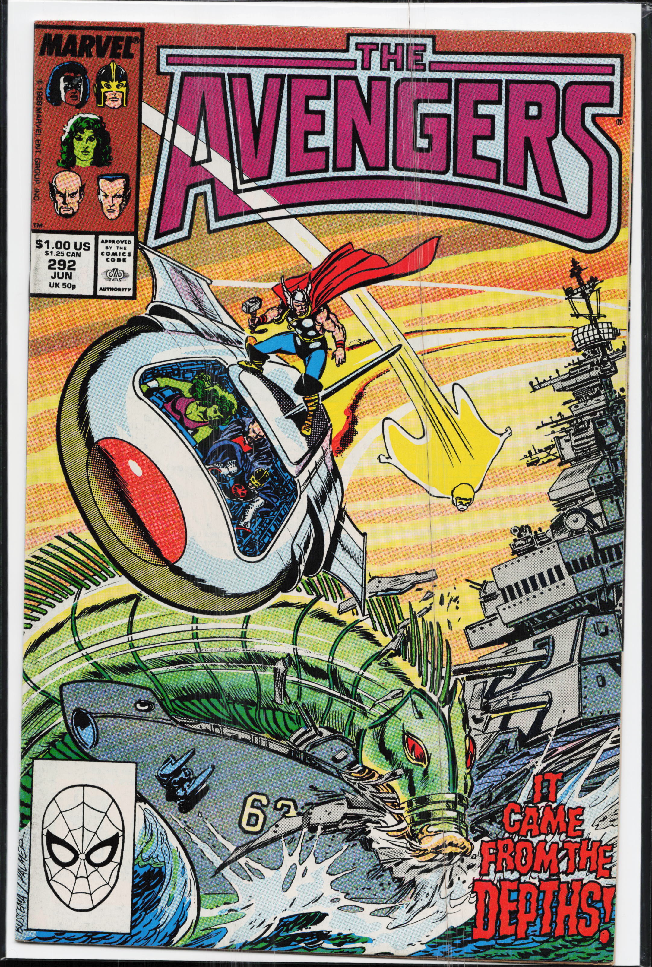 The Avengers #292 (1988) The Avengers | Comic Books - Copper Age ...