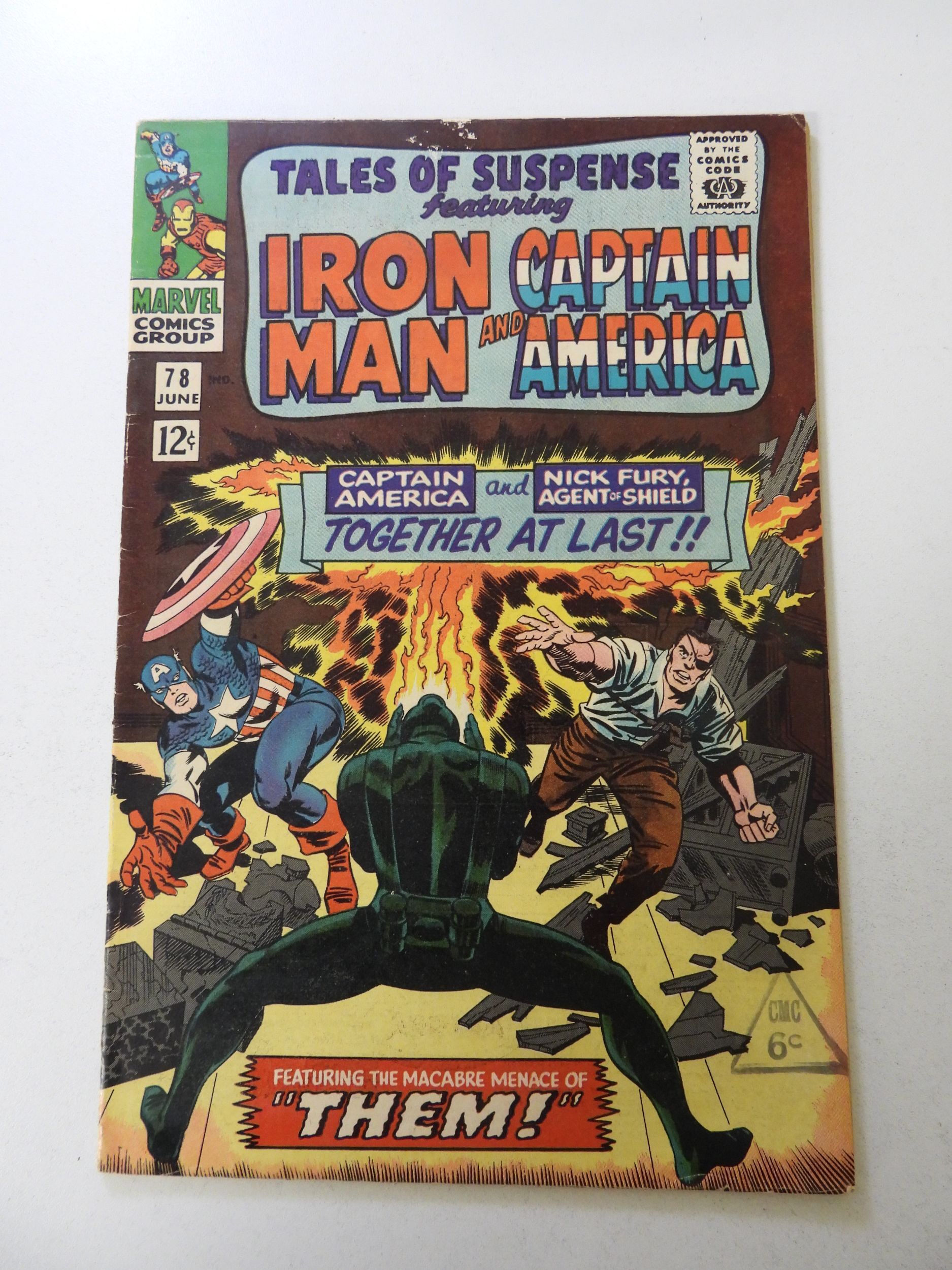 Tales of Suspense #78 (1966) FN+ condition "stamp front cover" | Comic ...
