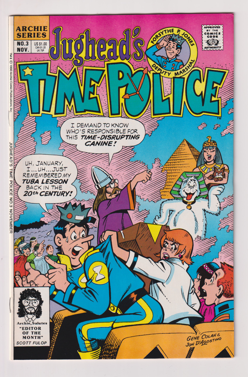 Archie Comic Series! Jughead's Time Police! Issue #3! | Comic Books ...
