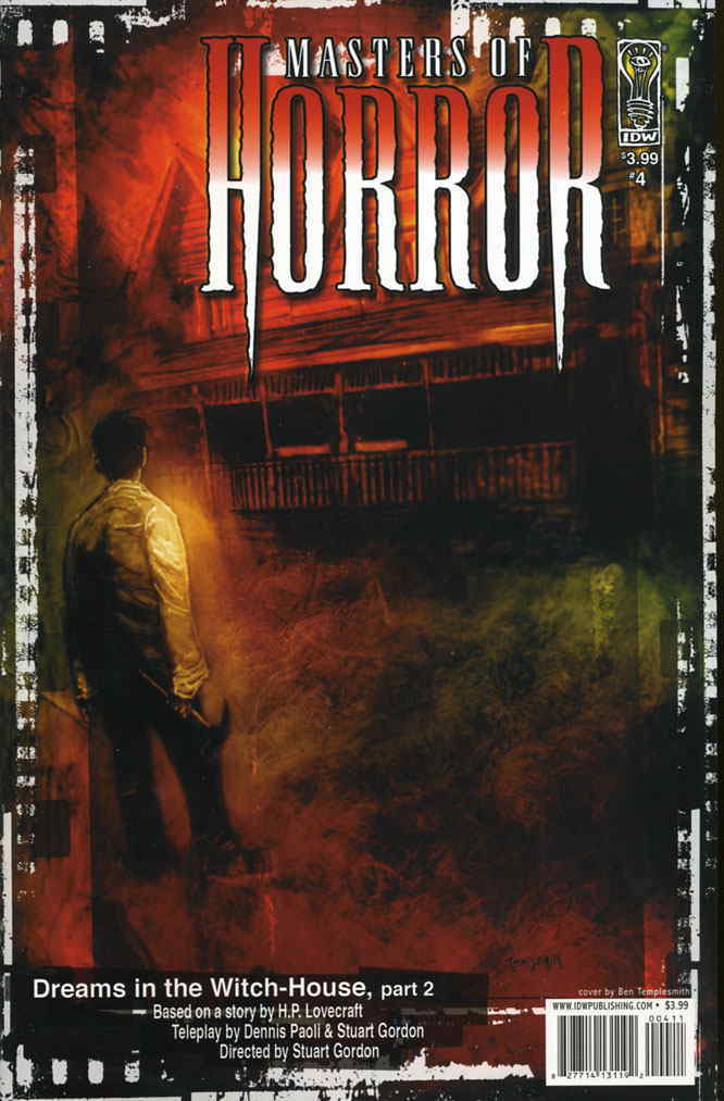 Masters of Horror #4 FN ; IDW | H.P. Lovecraft Templesmith | Comic ...