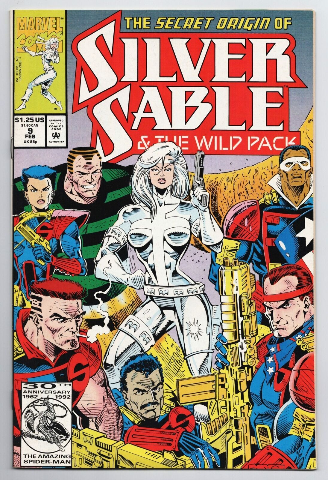 Silver Sable & The Wild Pack #9 Hydra (Marvel, 1993) VF | Comic Books ...