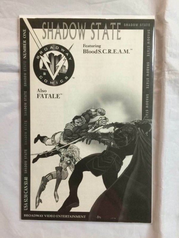 Shadow State #1 Comic Book Broadway 1995 - Preview Edition | Comic ...