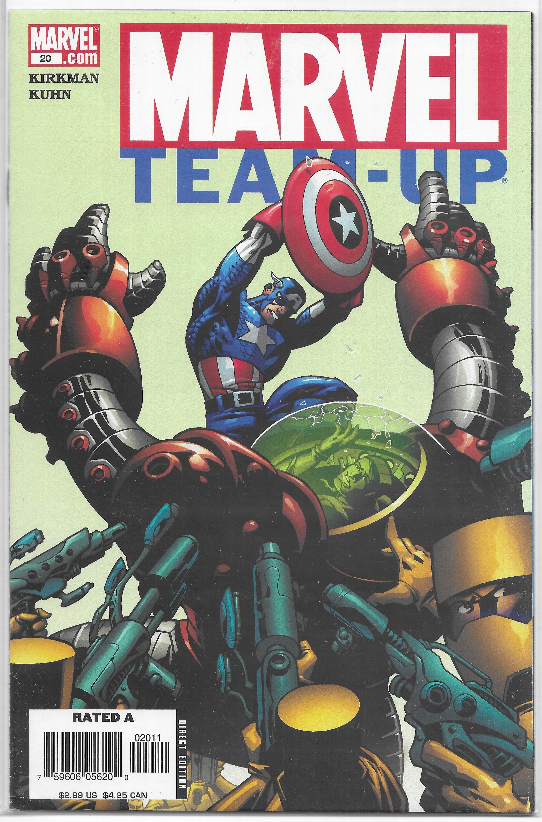 Marvel Team-Up (vol. 3, 2004) #20 FN (Freedom Ring 1) Kirkman/Kuhn ...