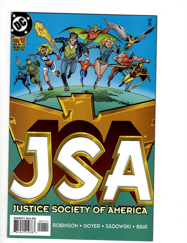 JSA #1 (1999) SR11 | Comic Books - Modern Age, DC Comics, Superhero ...