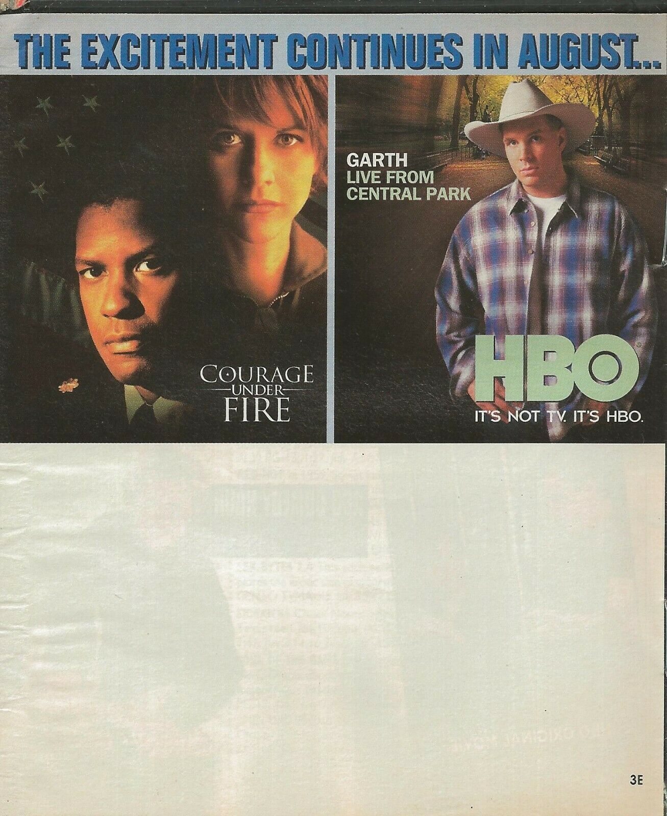 ORIGINAL Vintage July 1997 HBO Guide Magazine A Time To Kill | Comic ...
