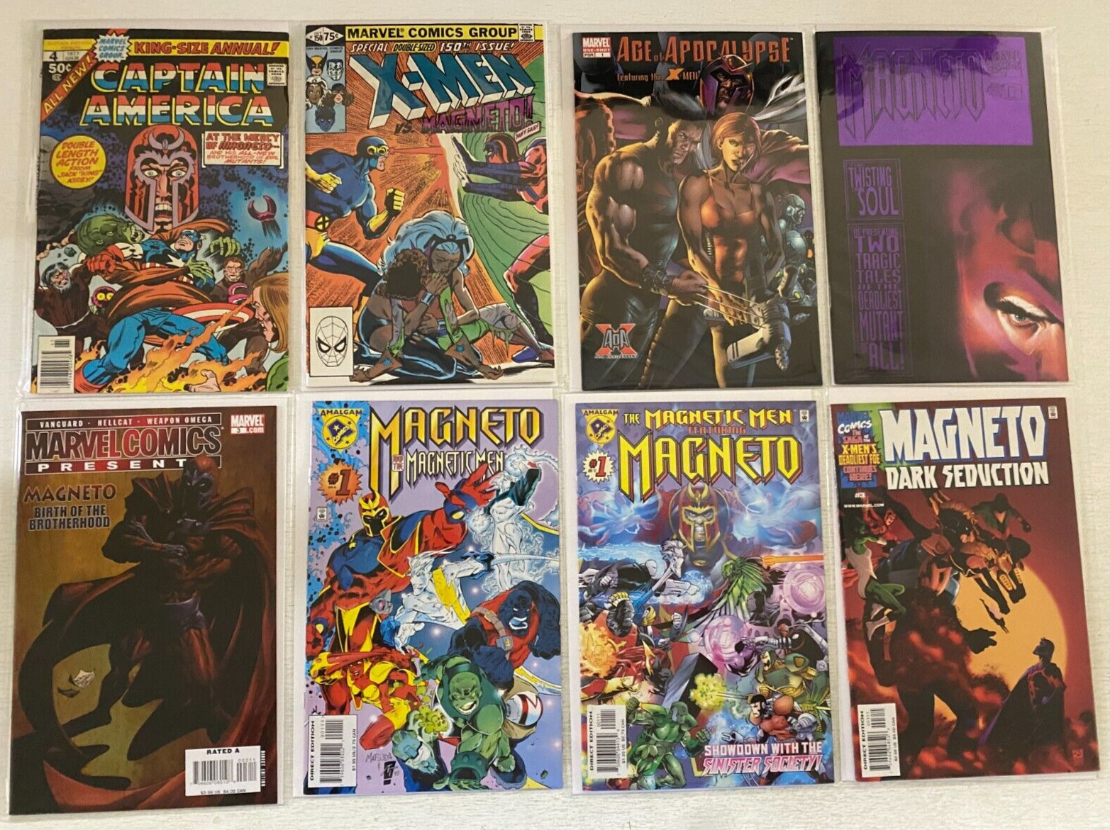 Magneto appearances crossovers lot 21 different books mostly Marvel ...