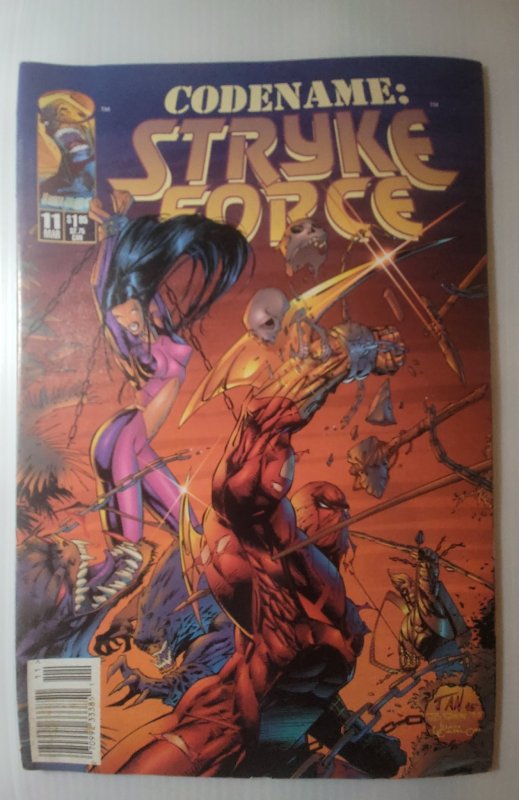 Codename: Strykeforce #11 (1995) Newsstand Edition | Comic Books - Modern Age, Top Cow / HipComic