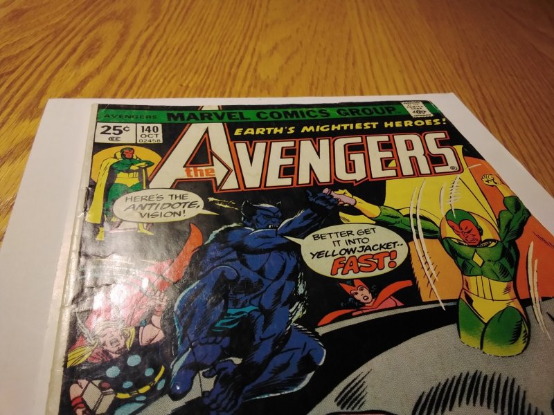 The Avengers #140 (1975) | Comic Books - Bronze Age, Marvel / HipComic