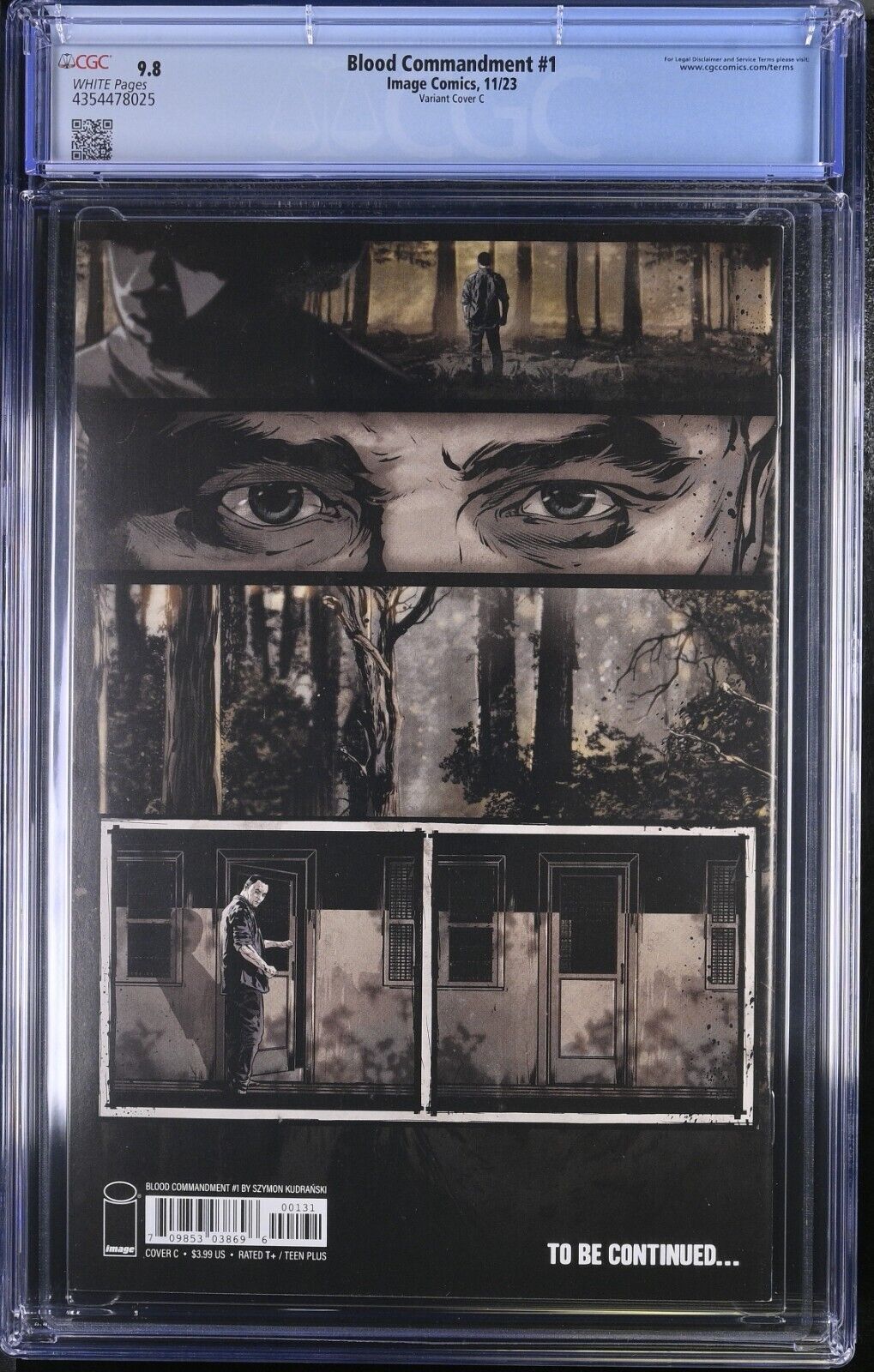 Blood Commandment #1 CGC 9.8 The Last of Us Video Game Homage Cover ...