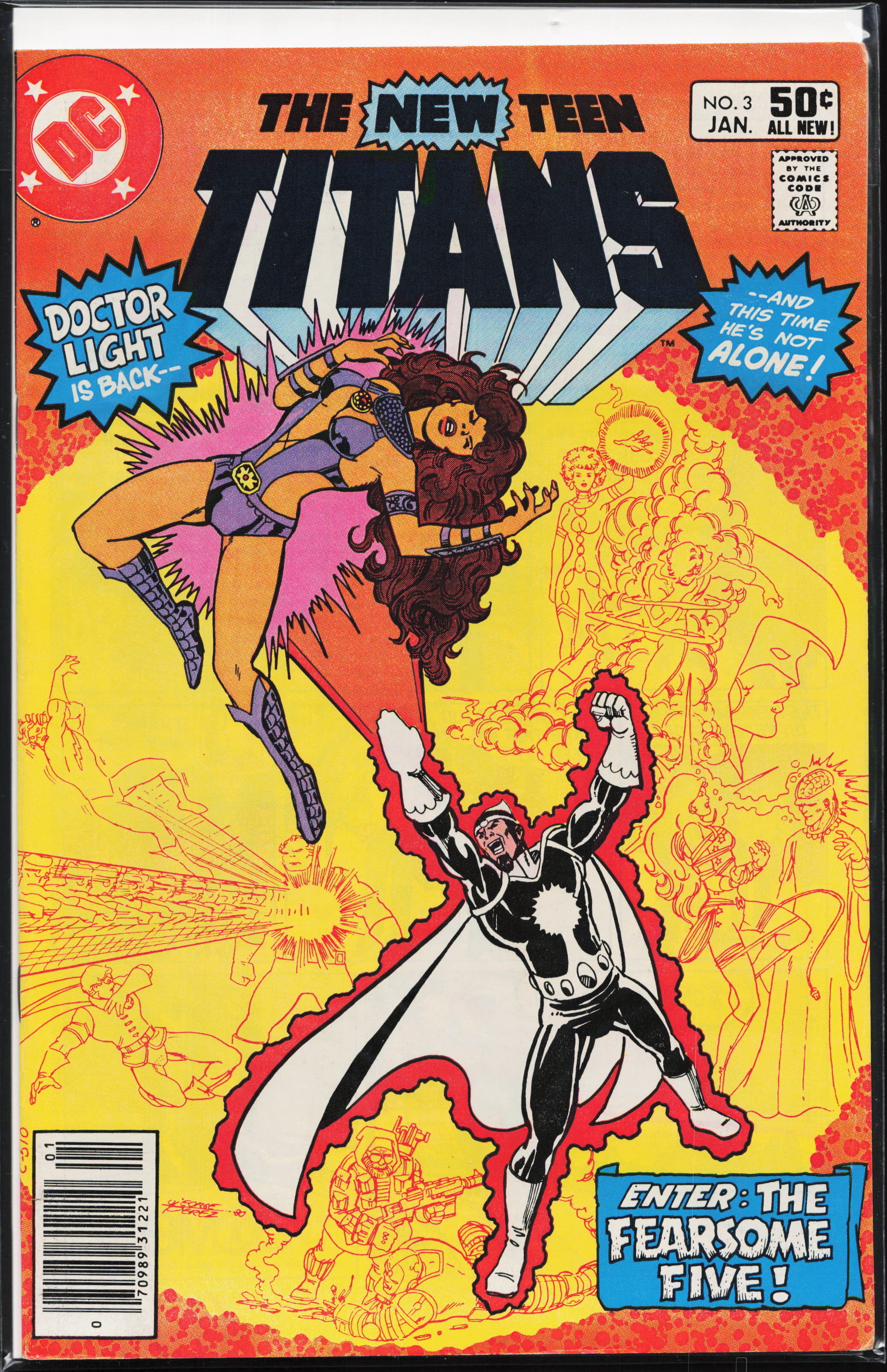 The New Teen Titans #3 (1981) Teen Titans [Key Issue] | Comic Books - Bronze Age, DC Comics ...