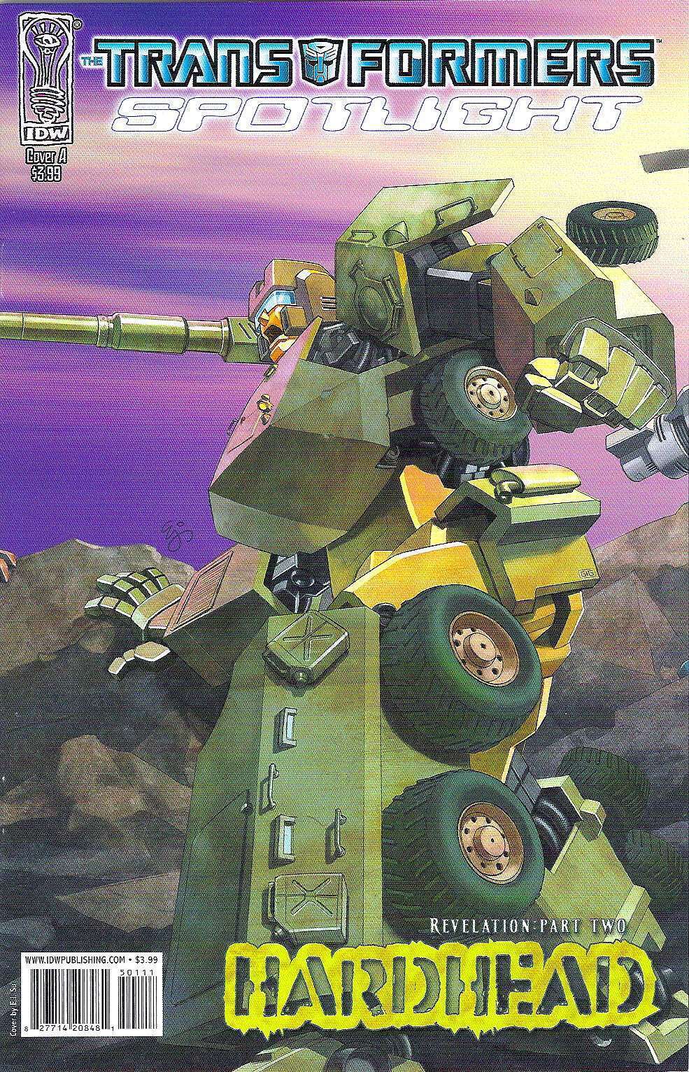 Transformers, The: Spotlight #17A VF/NM; IDW | Revelation 2 Hardhead ...