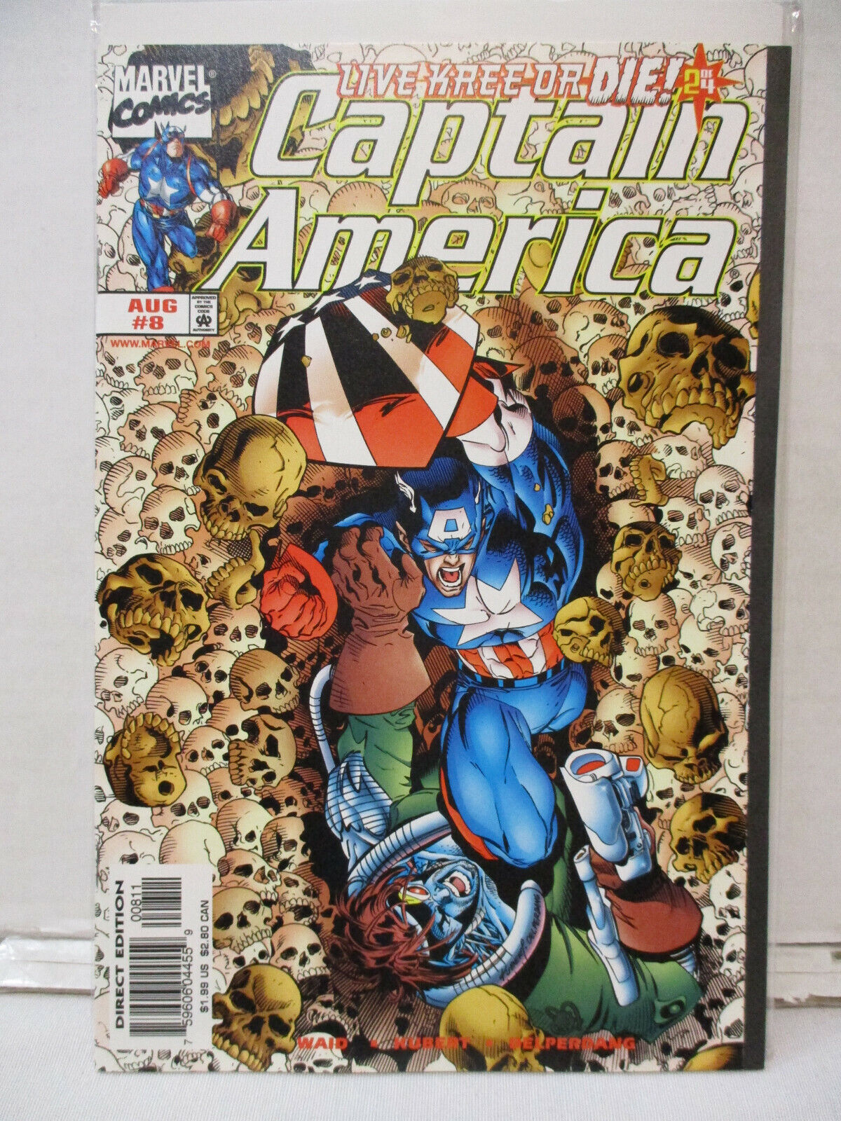 Captain America Vol 3 #8 Mark Waid, Andy Kubert - Marvel Comics 1998 ...