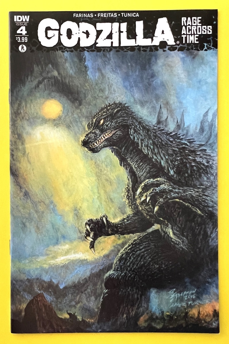 Godzilla Rage Across Time 4 Eggleton Cover (2016) B2 | Comic Books ...