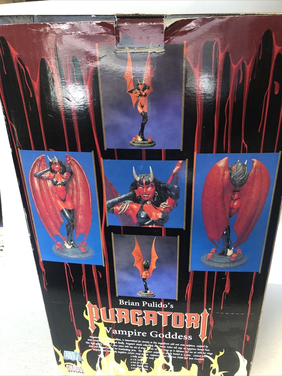 Purgatory (2000) Vampire Goddess| Brian Pulido’s | Eternal Toys| Chaos ...