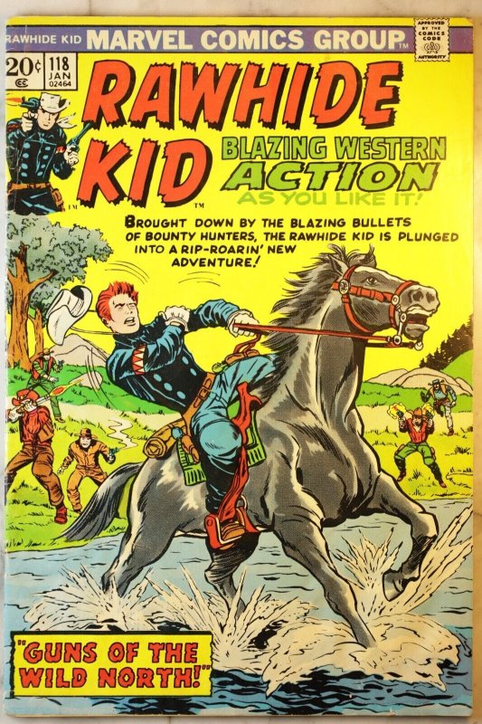 Marvel Comics Rawhide Kid Vol 1 No 118 Jan 1974 | Comic Books - Bronze ...