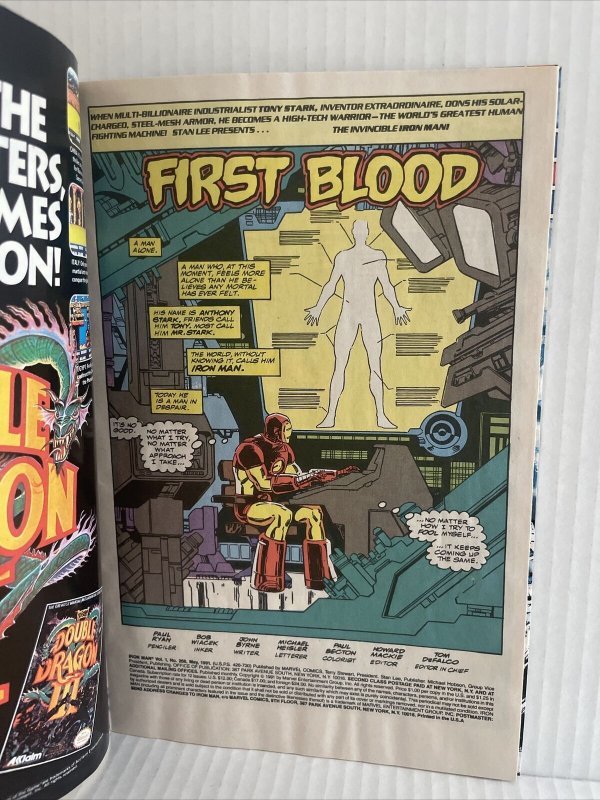 Iron Man 268 Comic Books Copper Age Marvel Iron Man Hipcomic