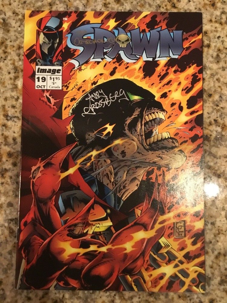 Image Spawn 19 Signed By Tom Orzechowski & Andy Grossberg | Comic Books ...