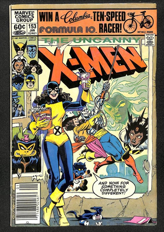 The Uncanny X-Men #153 (1982) | Comic Books - Bronze Age, Marvel ...