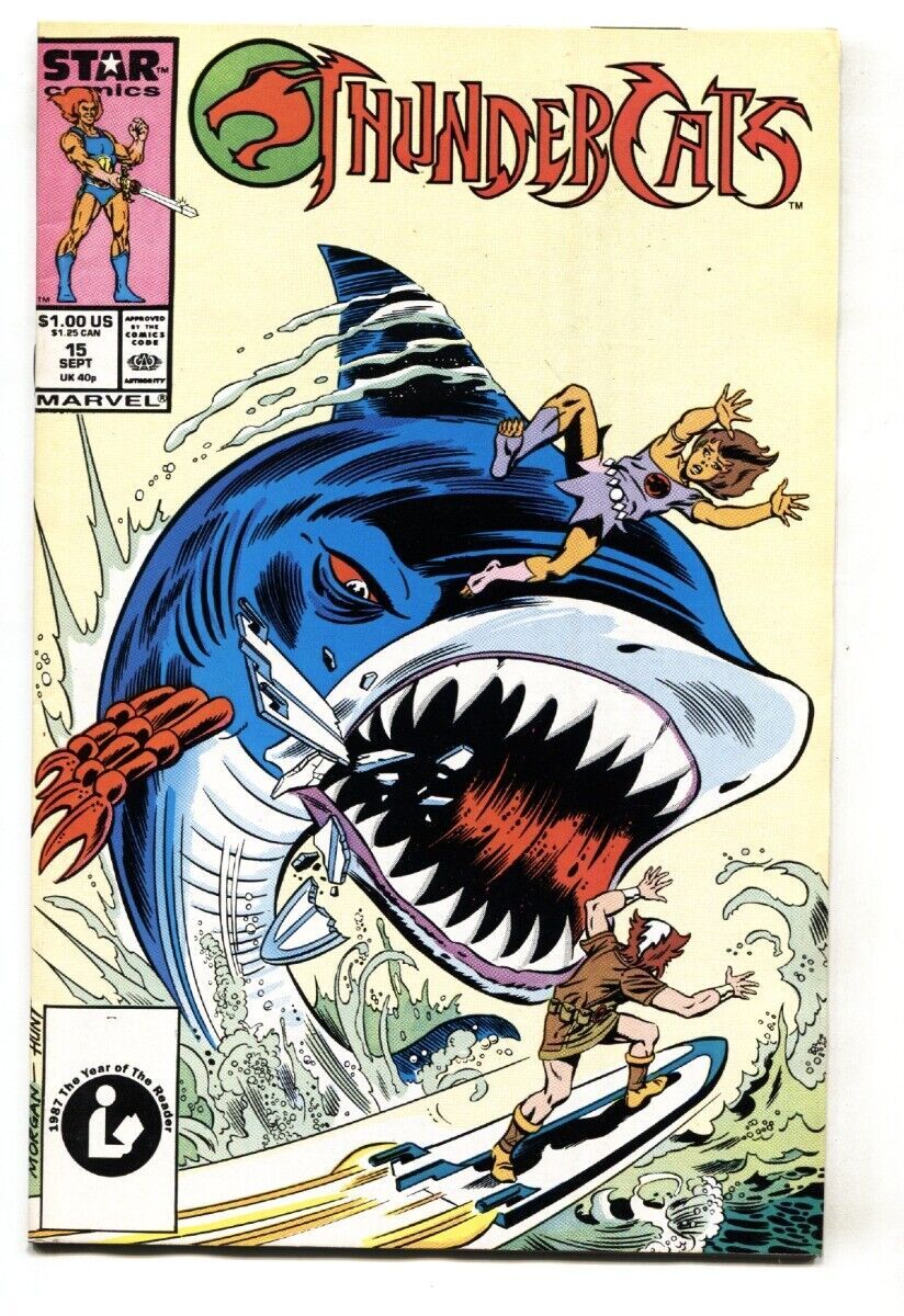 Thundercats #15 shark cvr 1987- Star Comics- comic book-vf | Comic Books - Copper Age, Marvel ...