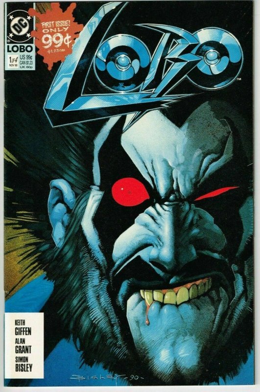 Lobo #1 (1990) - 9.2 NM- *1st Series/Great Cover* | Comic Books ...