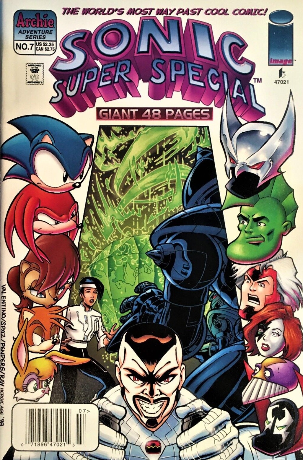 Sonic the Hedgehog #Super Special 7 (Newsstand) FN ; Archie | Sam Kieth ...
