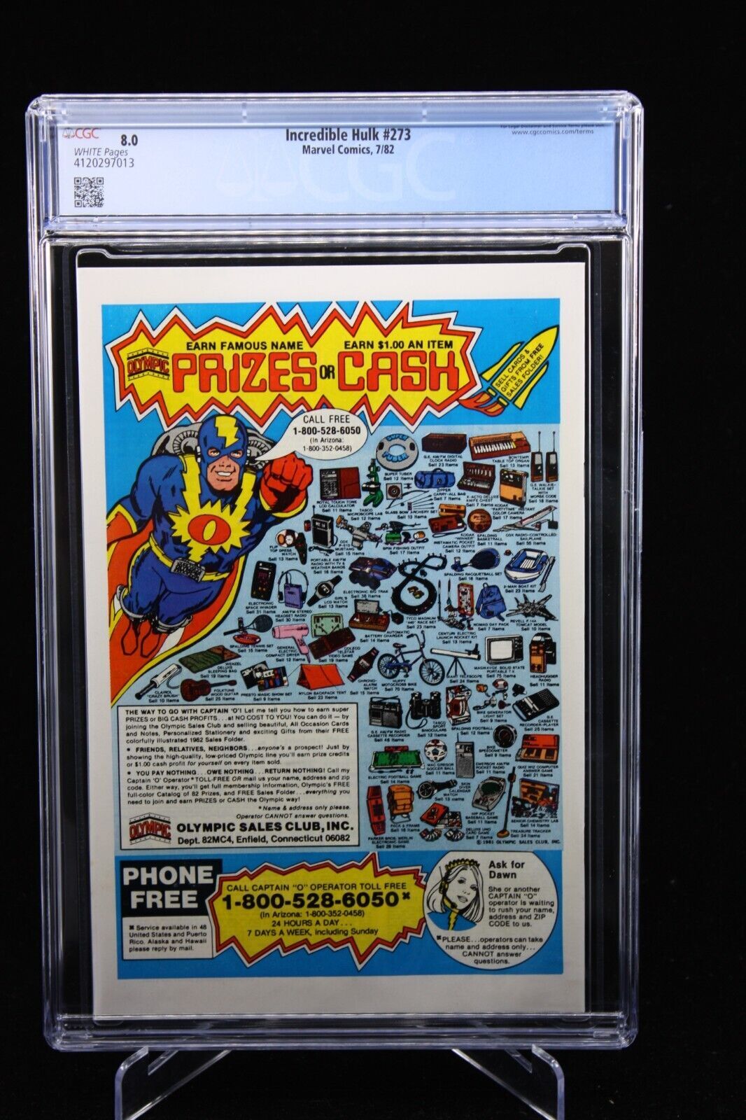 Incredible Hulk #273 - Al Milgrom Cover / Sal Buscema Art (CGC 8.0 ...